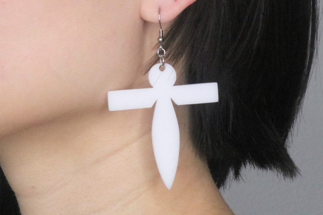 Paper Shikigami Earrings - Etsy