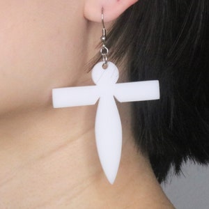 Paper Shikigami Earrings - Etsy