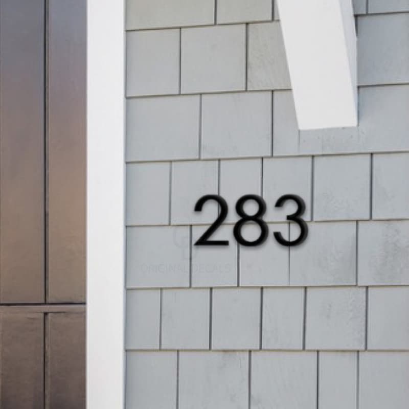 Modern House Letters - Etsy