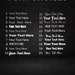 Custom Decals Choose Your Font, Color, Length Custom Vinyl Text Decals ...