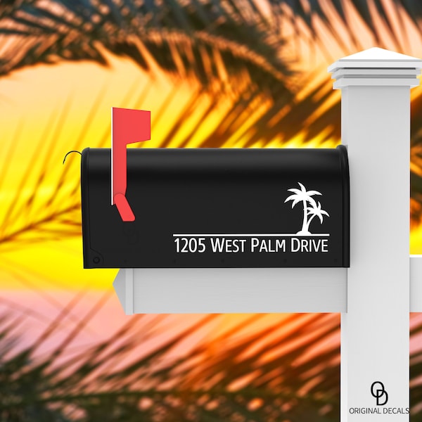 Palm Tree Mailbox - Etsy