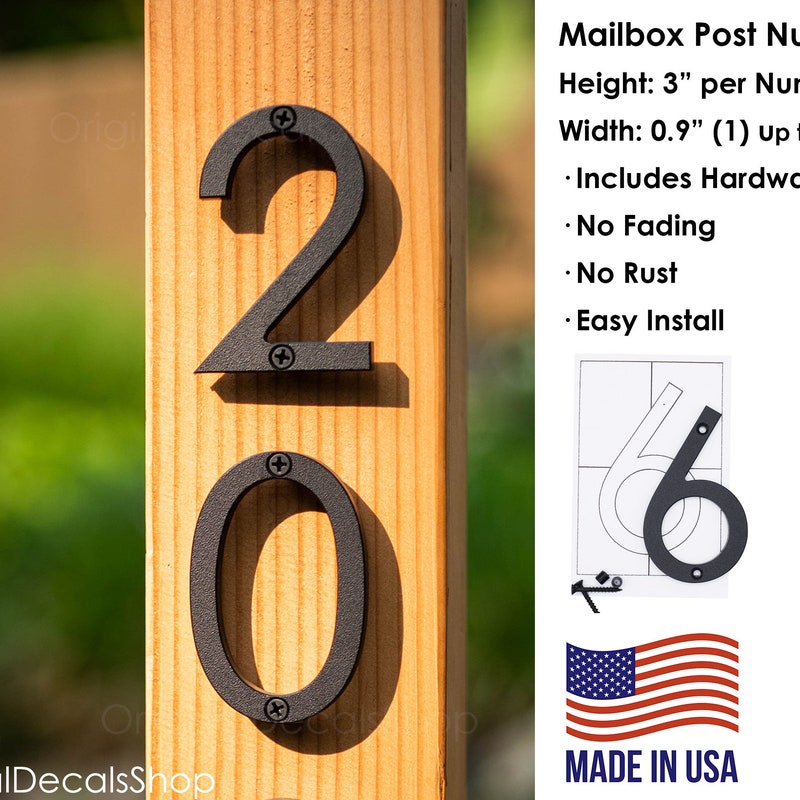 Modern Mailbox With Post - Etsy