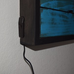 Colorado Flag Made From Reclaimed Wood With Light Feature - Etsy