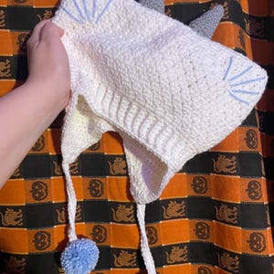 Ned Inspired Crochet Hat – Twenty One Pilots Fan Art, Cat Ears - Etsy