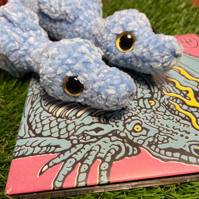 Twenty One Pilots Inspired Crochet Plush - Trash the Dragon - Etsy