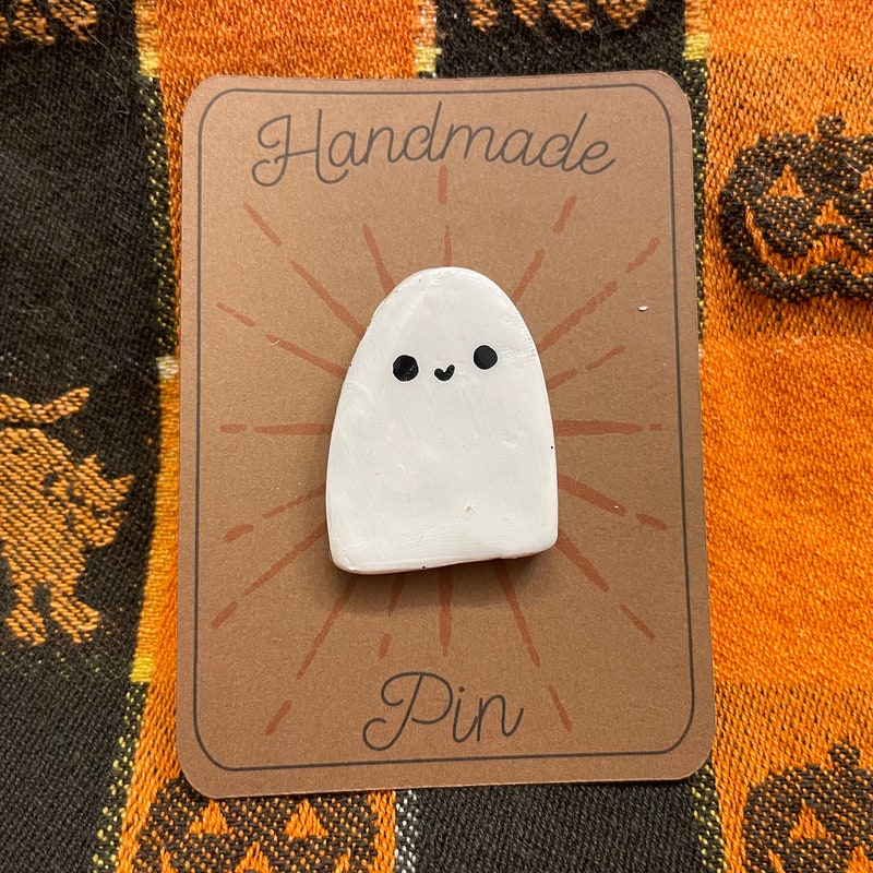 Clay Pin - Etsy