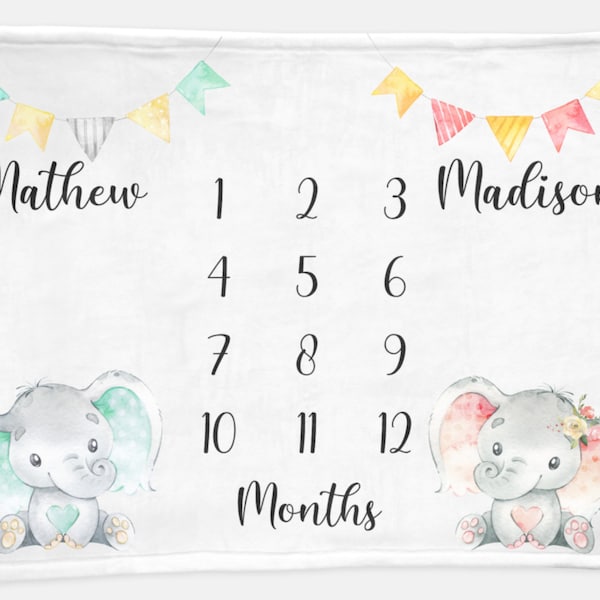 Milestone Blanket - Etsy