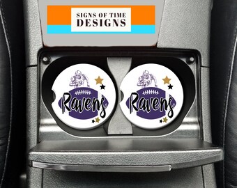 Baltimore Ravens Coaster - Etsy