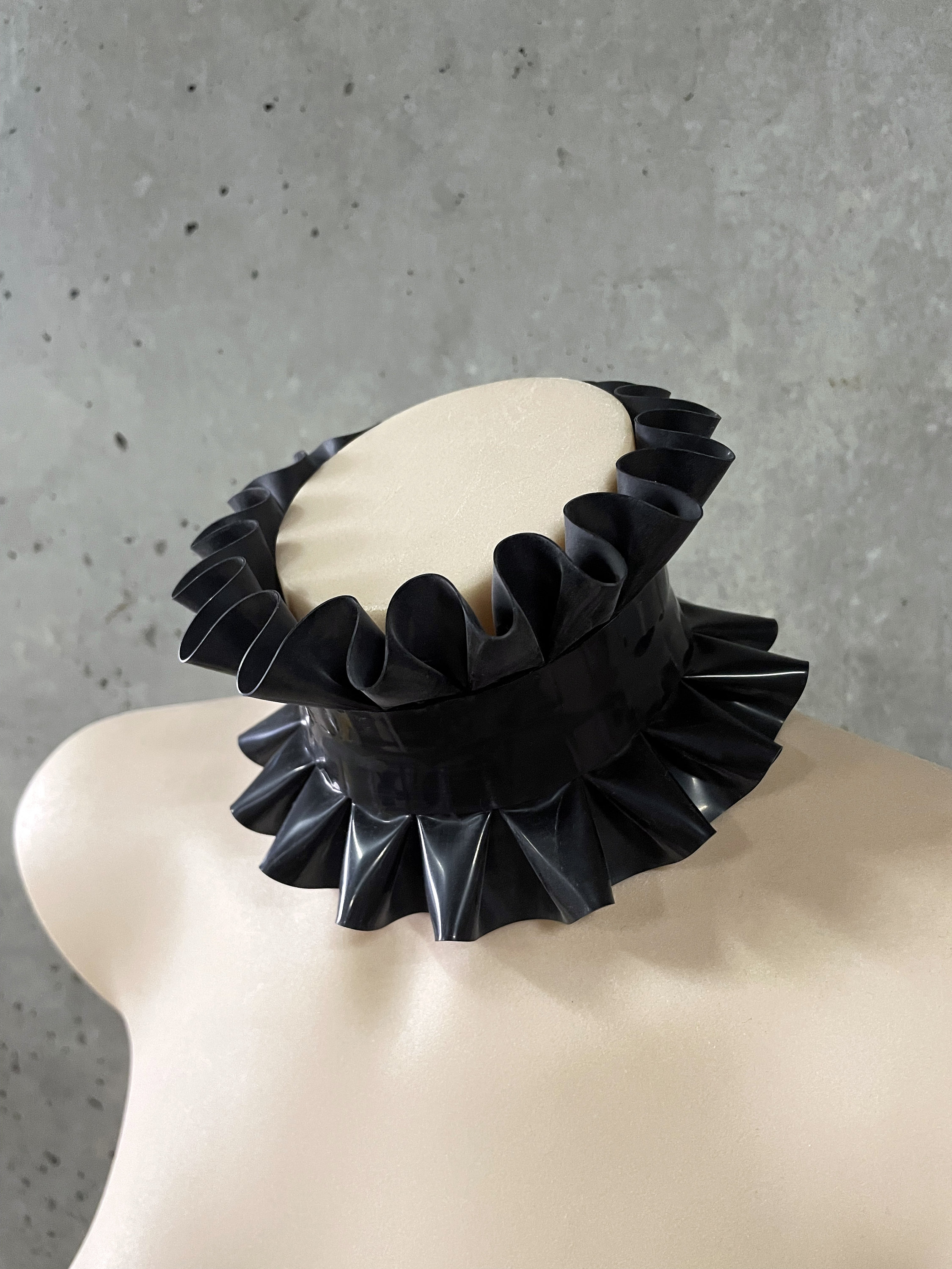 Latex Frill Collar - Etsy