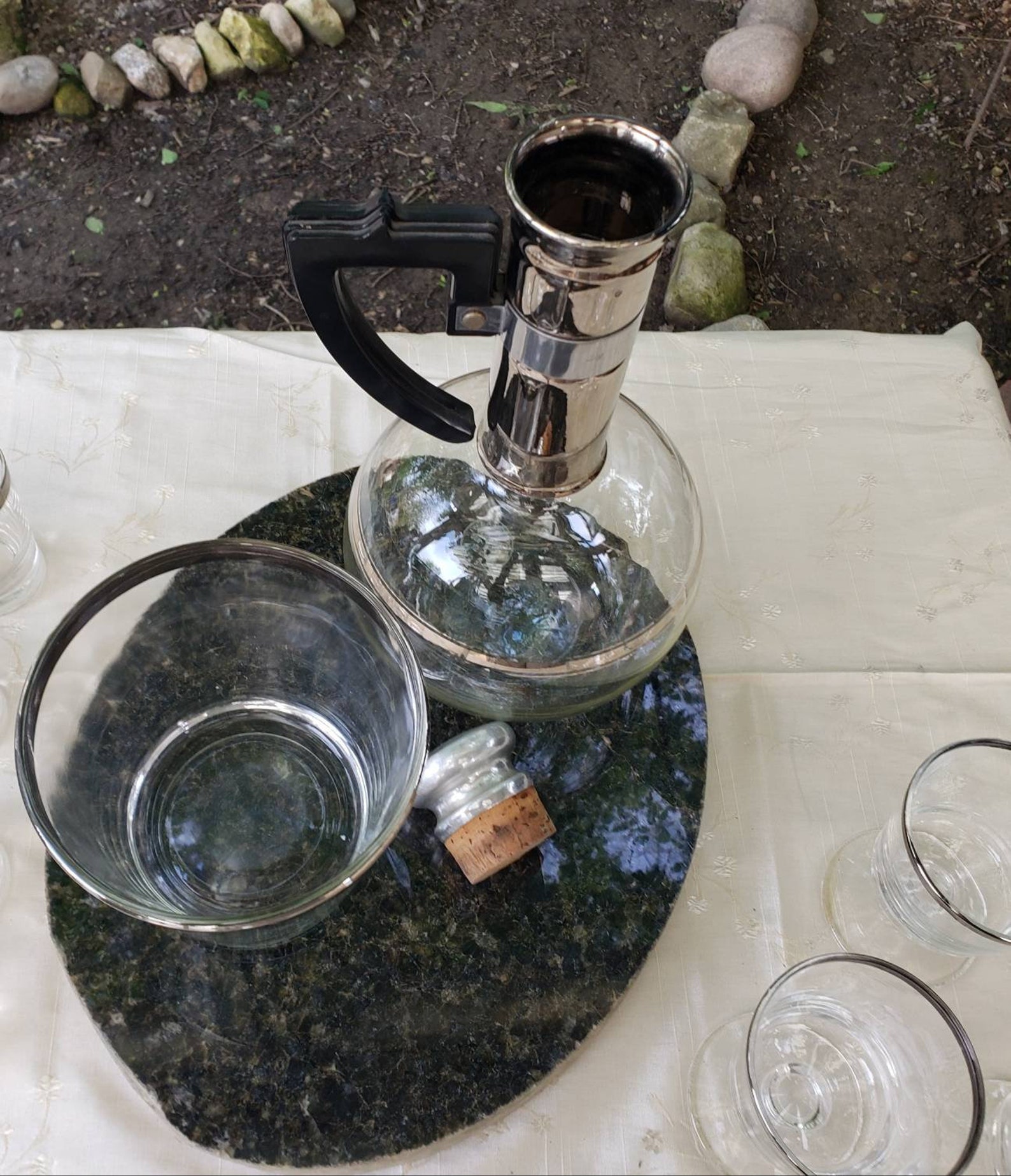 Classy Vintage 50s Bar Set... - Etsy