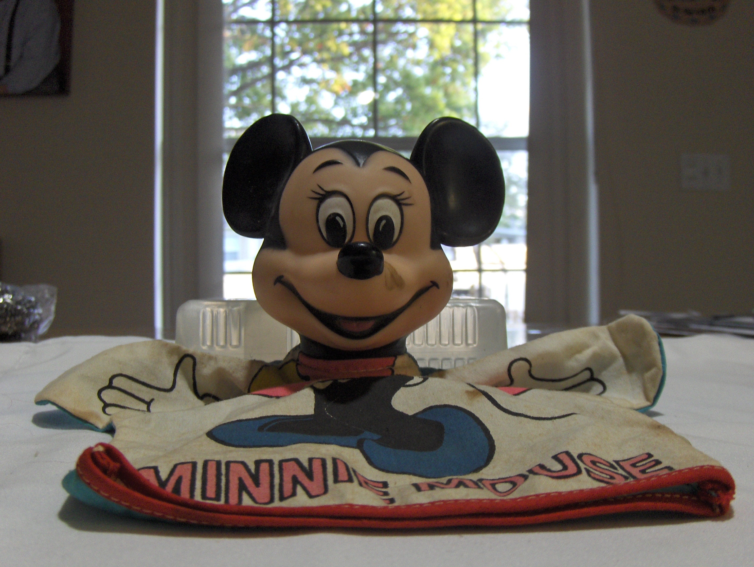 MINNIE MOUSE Hand Puppet - Etsy