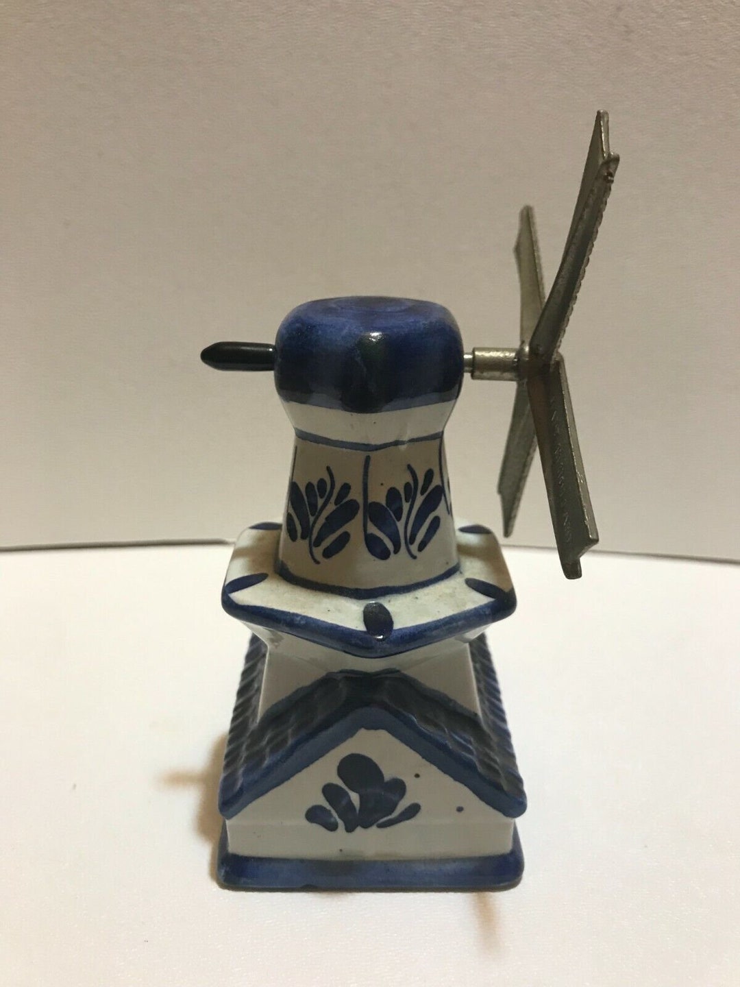 Delft Blue Windmill Figurine. - Etsy