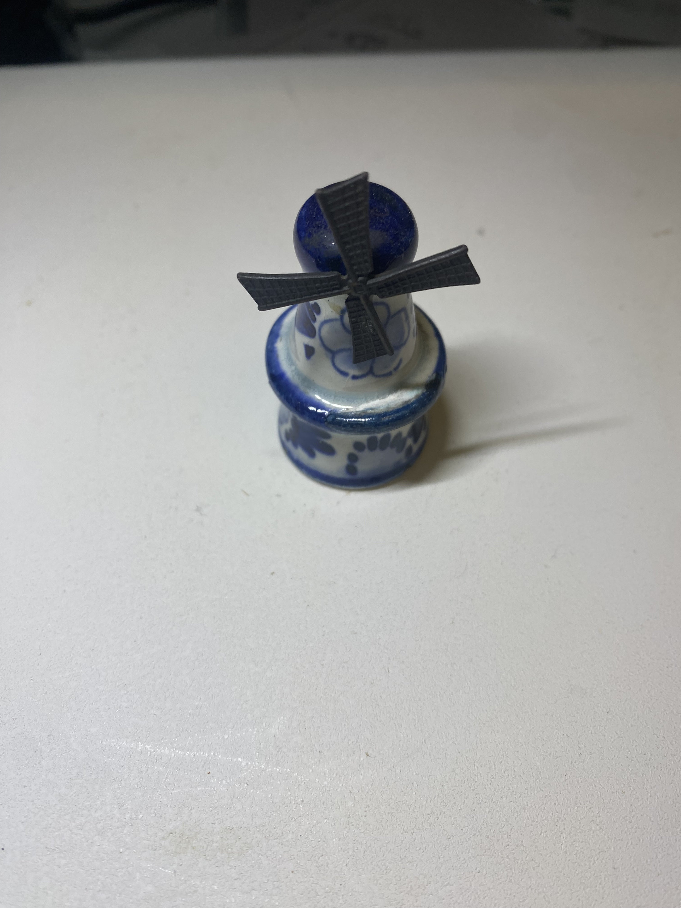 Delft Blue Mini Windmill Figurine - Etsy