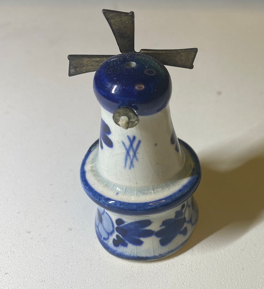 Delft Blue Mini Windmill Figurine - Etsy