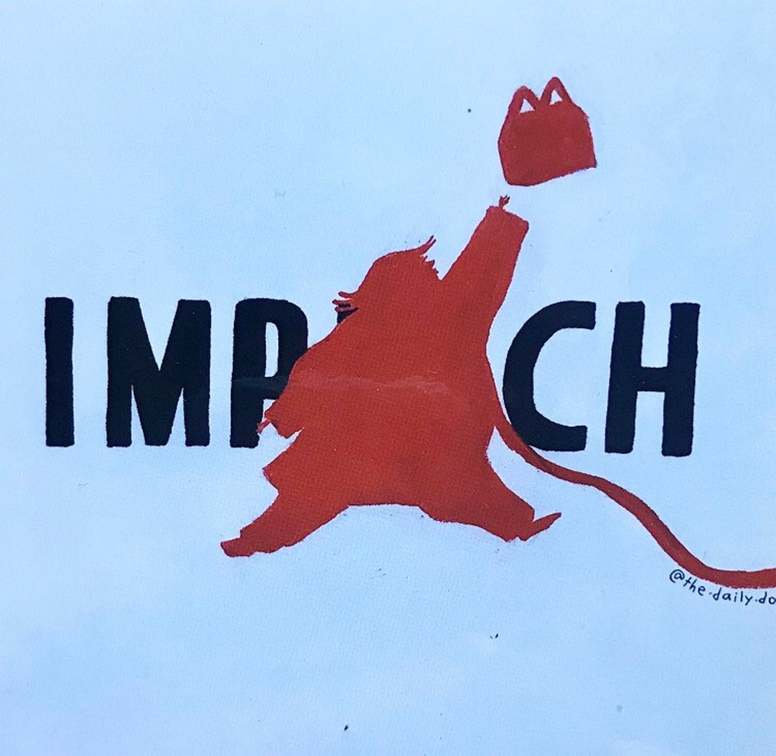 4x4 IMPEACH TRUMP STICKER - Etsy