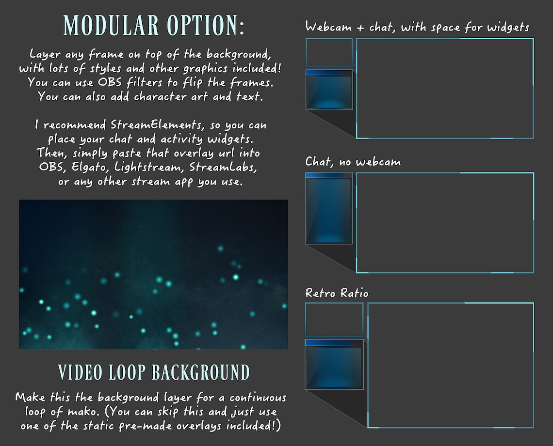 Final Fantasy 7 Stream Overlay Twitch Theme / Youtube Design - Animated ...