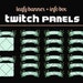 Animal Crossing Stream Overlays / ACNH Switch Twitch Theme Pack ...