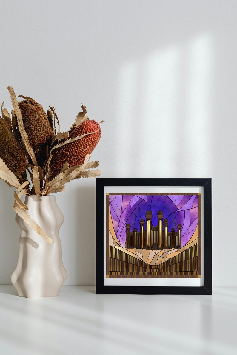 LDS Tabernacle Stained Glass Art Print (digital Download) - Etsy