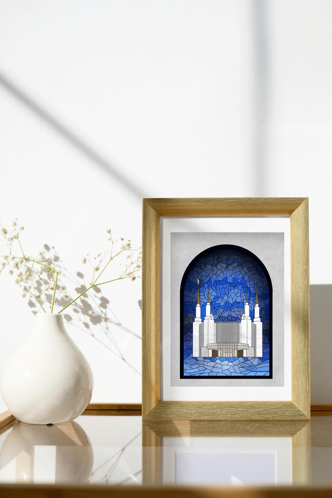 Washington D.C. Temple: Printable Wall Art | Instant Download Modern ...