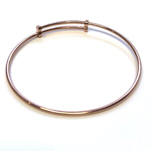 Expandable Silver Bangle Bracelets - Etsy