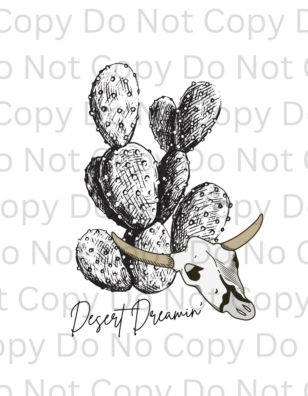 Desert Dreamin' - PNG - Digital Download for Sublimation Heat Transfer ...