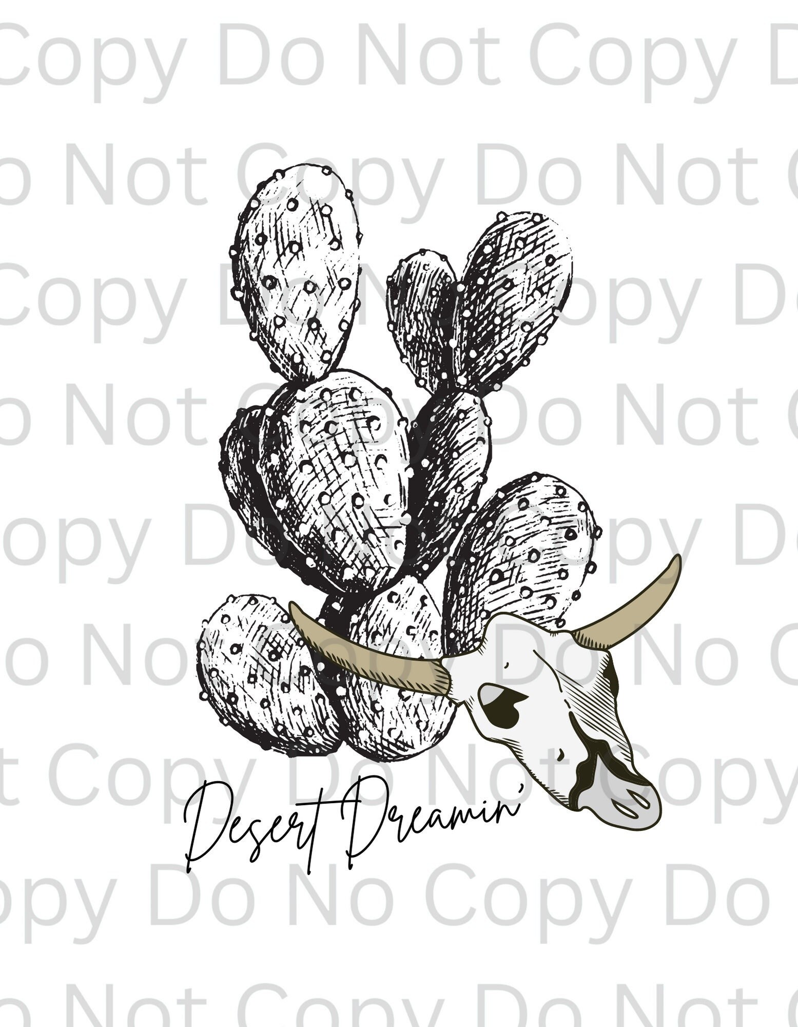 Desert Dreamin' PNG Digital Download for Sublimation - Etsy