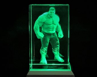 Crystal Hulk - Etsy
