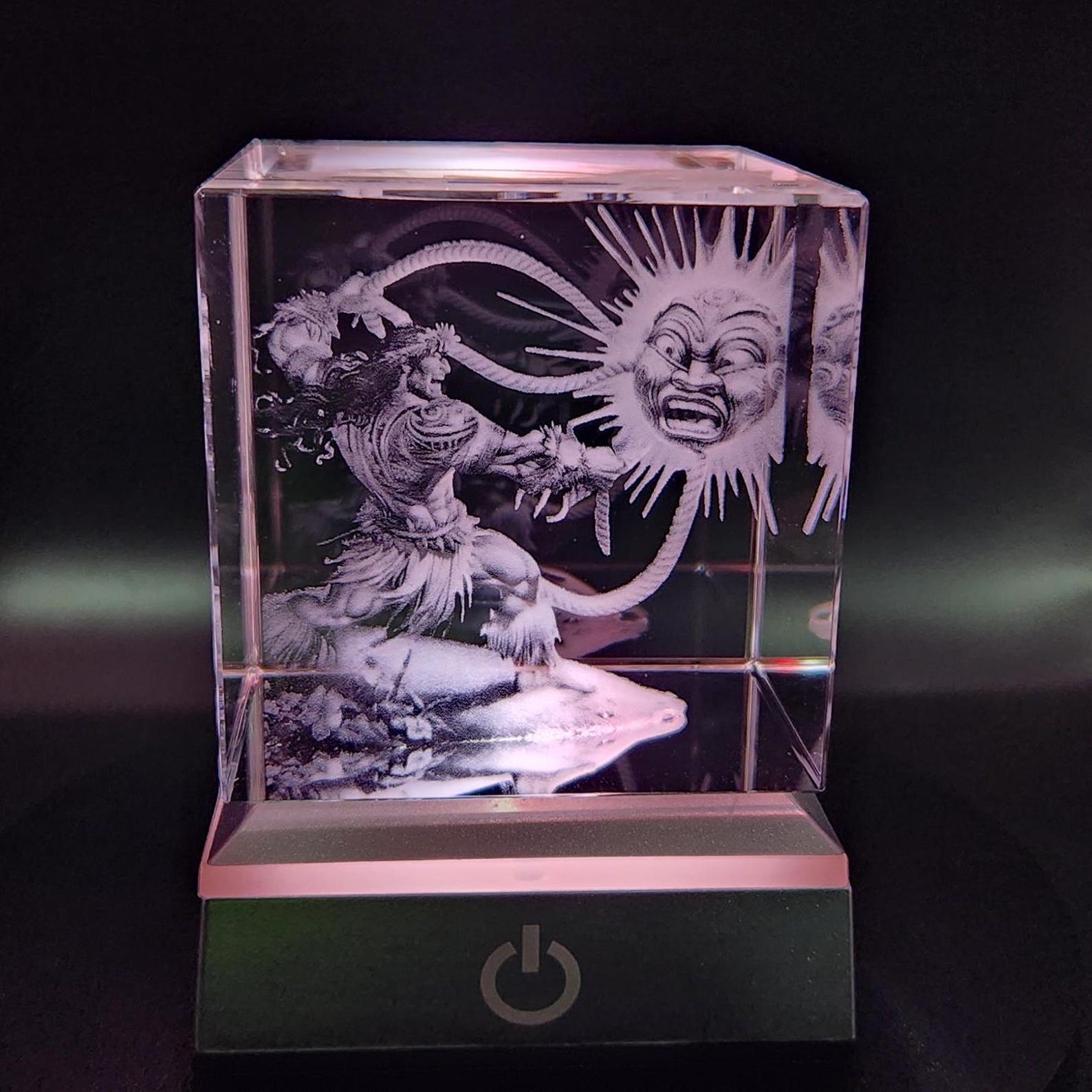 3D Crystal 'maui Catching Sun' LED Light Collectible - Etsy