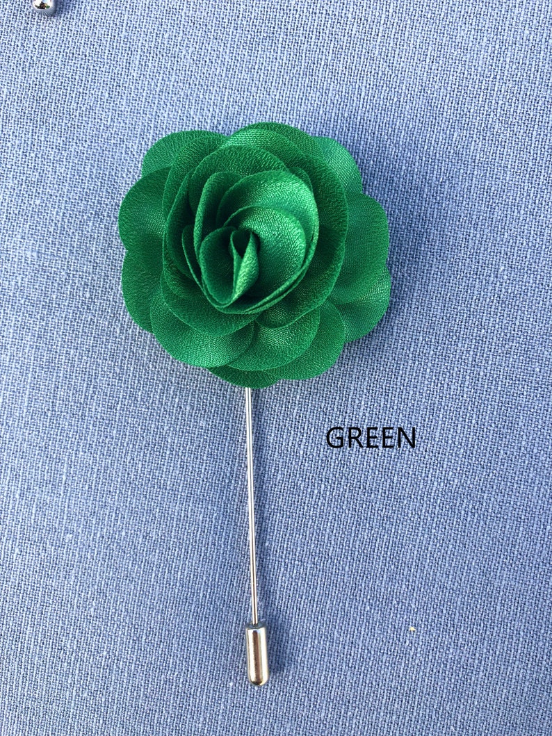 Rose Flower Lapel Pin Men Wedding Accessories Brooches Pin,groomsmen ...