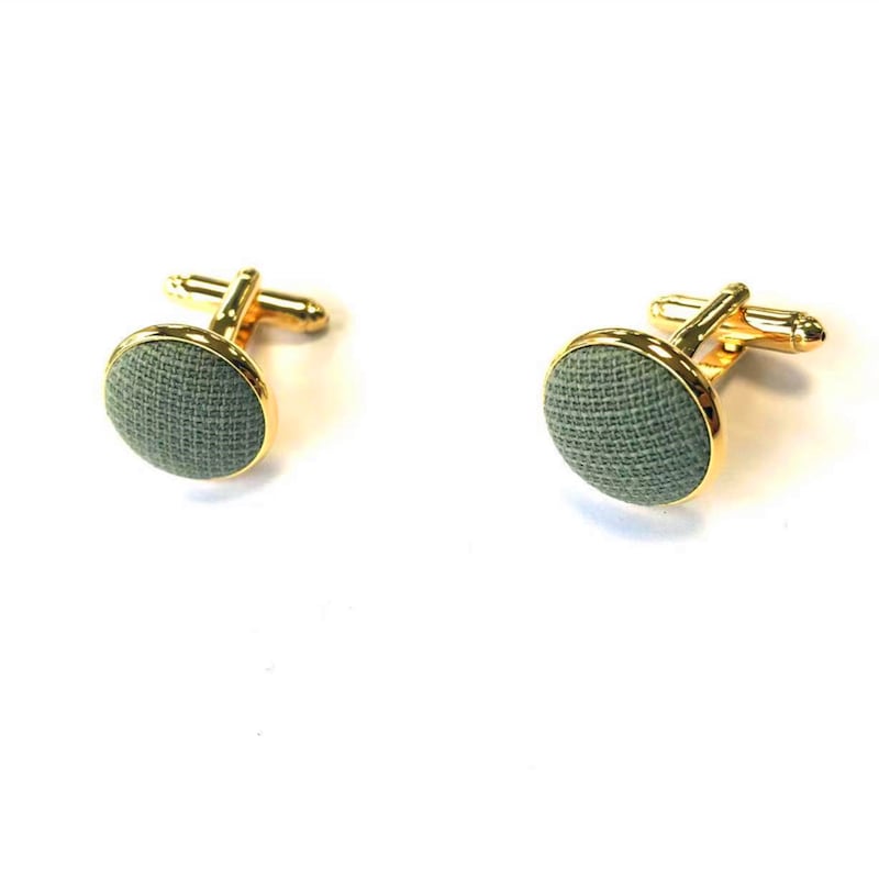 Green Cufflinks - Etsy