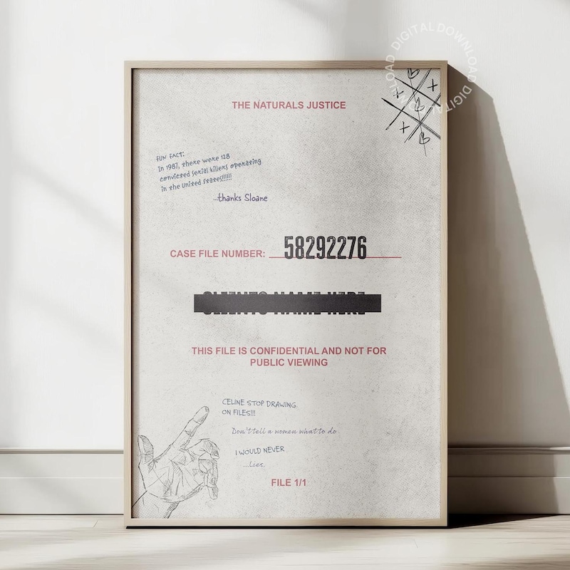 The Naturals Book Poster - Etsy UK