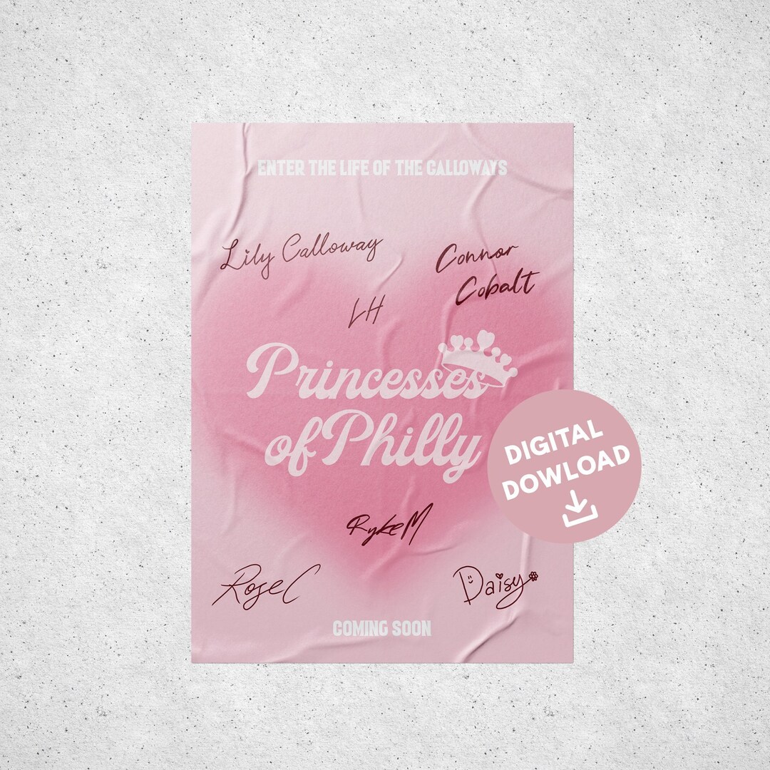 The Core Six, Princesses of Philly: Addicted to You Series Poster ...