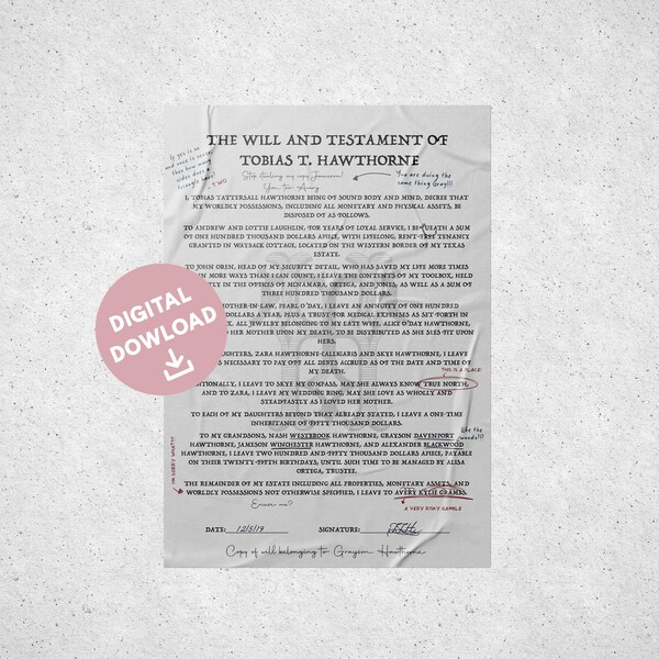 The Inheritance Games Merch - Etsy