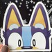 Bluey Peeker Sticker - Etsy