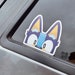 Bluey Peeker Sticker - Etsy