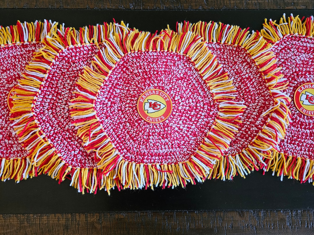 Kansas City Chiefs Table Toppers - Etsy