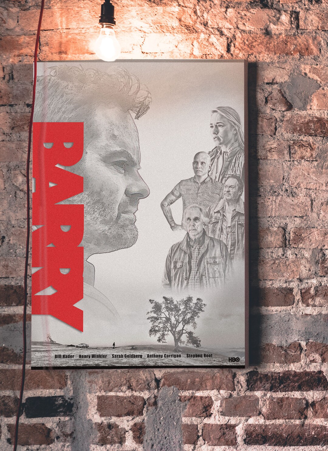 Barry Poster - Bill Hader 18x24 - Etsy