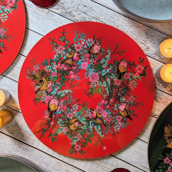 Christmas Table Mat - Etsy