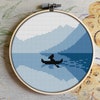 Bass Fish Cross Stitch Pattern – Minimalist Fishing Embroidery PDF ...