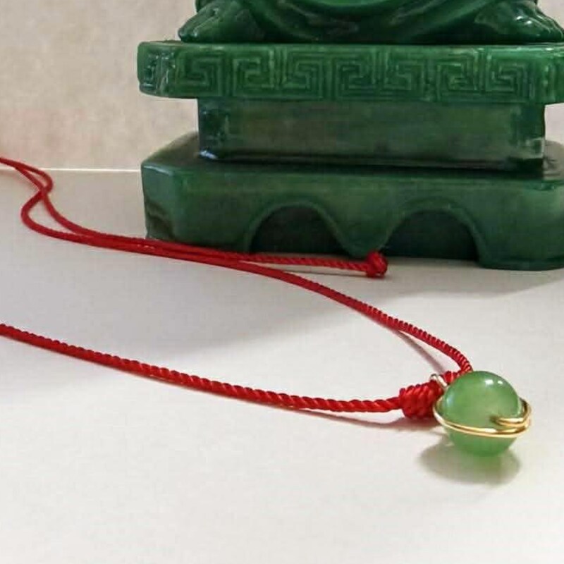 Red String Necklace - Etsy