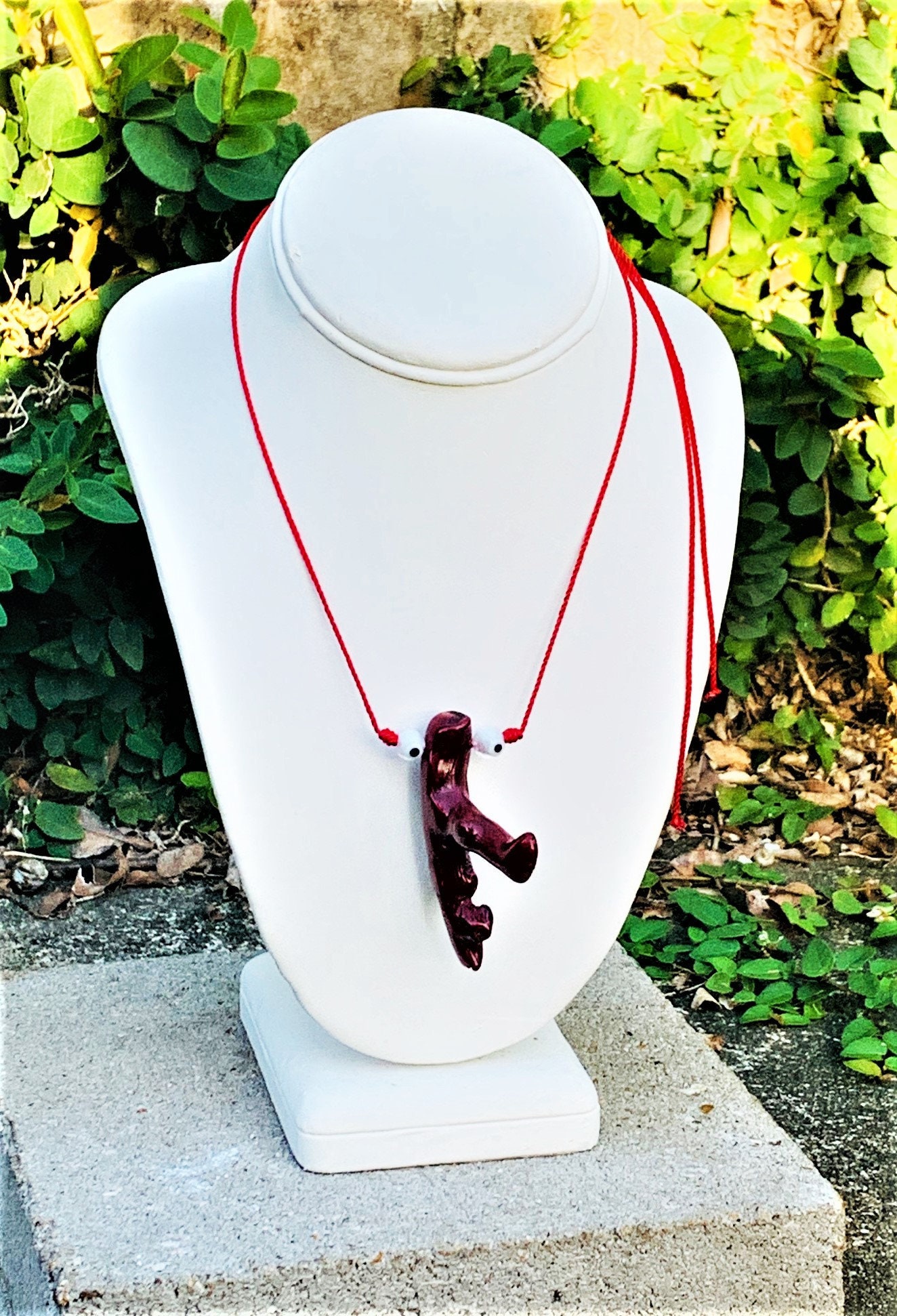 Unique Amulet Nature's Amulet Evil Eye Necklace Red | Etsy