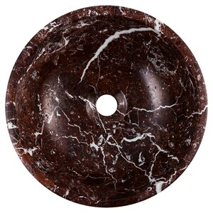 Red Zebra Marble Sink - Etsy