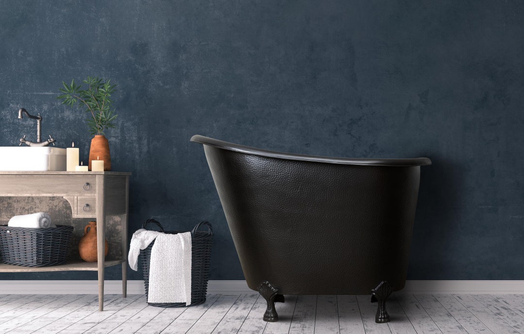 Japanese Copper Soaking Tub Athena - Etsy