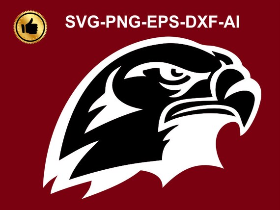 Hawk Dxf Hawk Svg Hawk Outline SVG Hawk Eps Hawk Png Hawk Vector Hawk ...