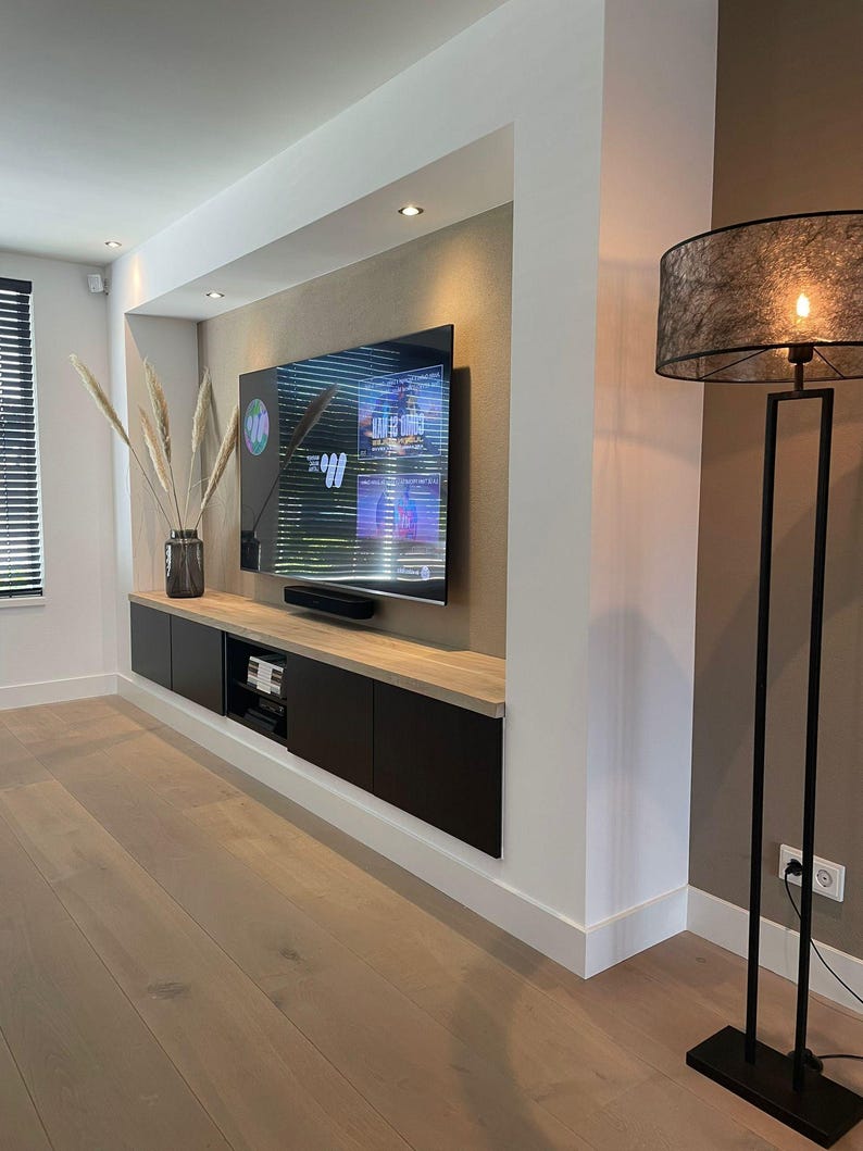 IKEA Besta Top Solid Oak IKEA Hack Color Choice - Etsy UK