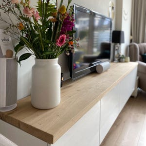 IKEA Besta Top Solid Oak IKEA Hack Color Choice - Etsy UK