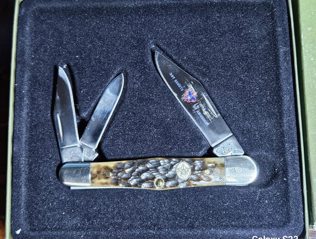 Case XX Whittler Boy Scouts of America Special Edition 6383 Mf'd Late ...