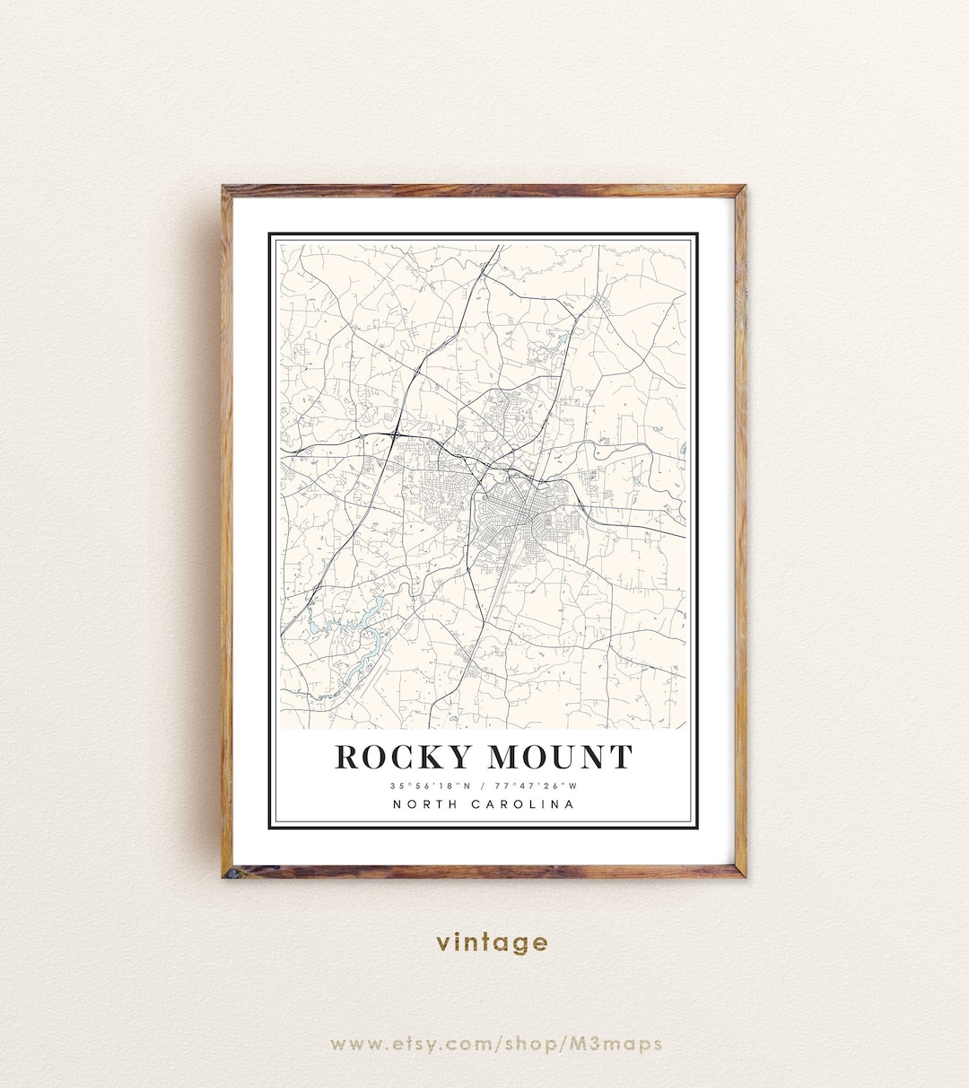 Rocky Mount North Carolina Map, Rocky Mount NC Map, Rocky Mount City ...