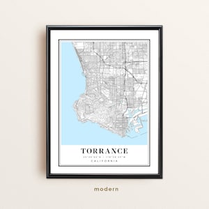 Torrance California Map, Torrance CA Map, Torrance City Map, Torrance ...