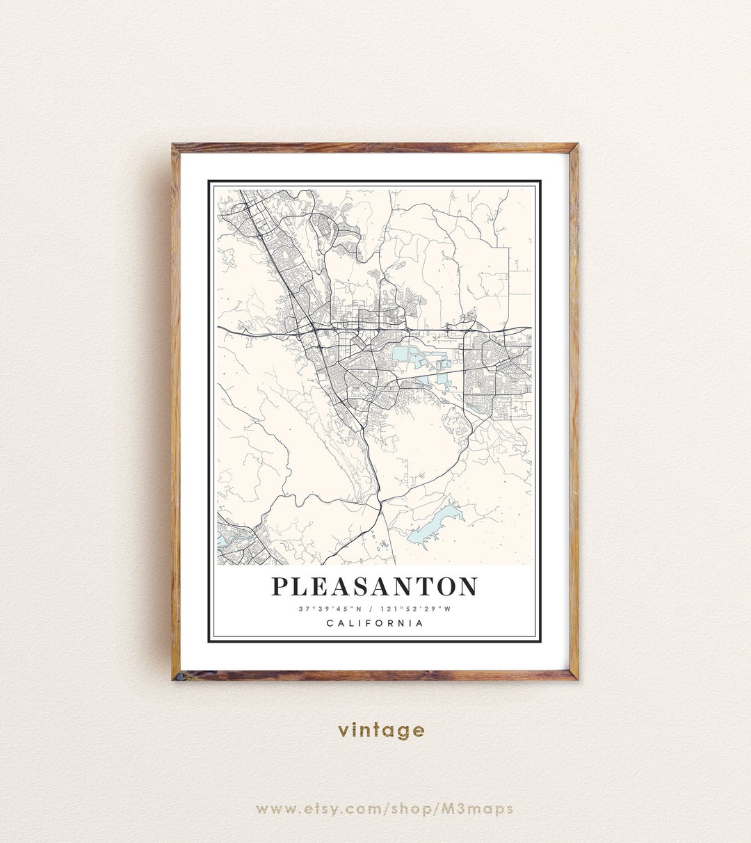 Pleasanton California Map, Pleasanton CA Map, Pleasanton City Map ...